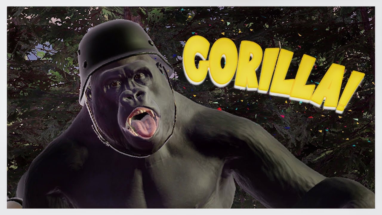 I Became A Gorilla Vrchat Funny Moments Youtube