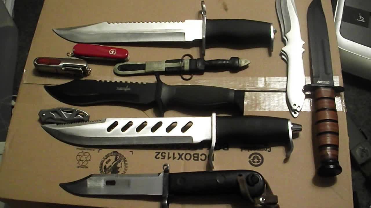 My Knife Collection Youtube