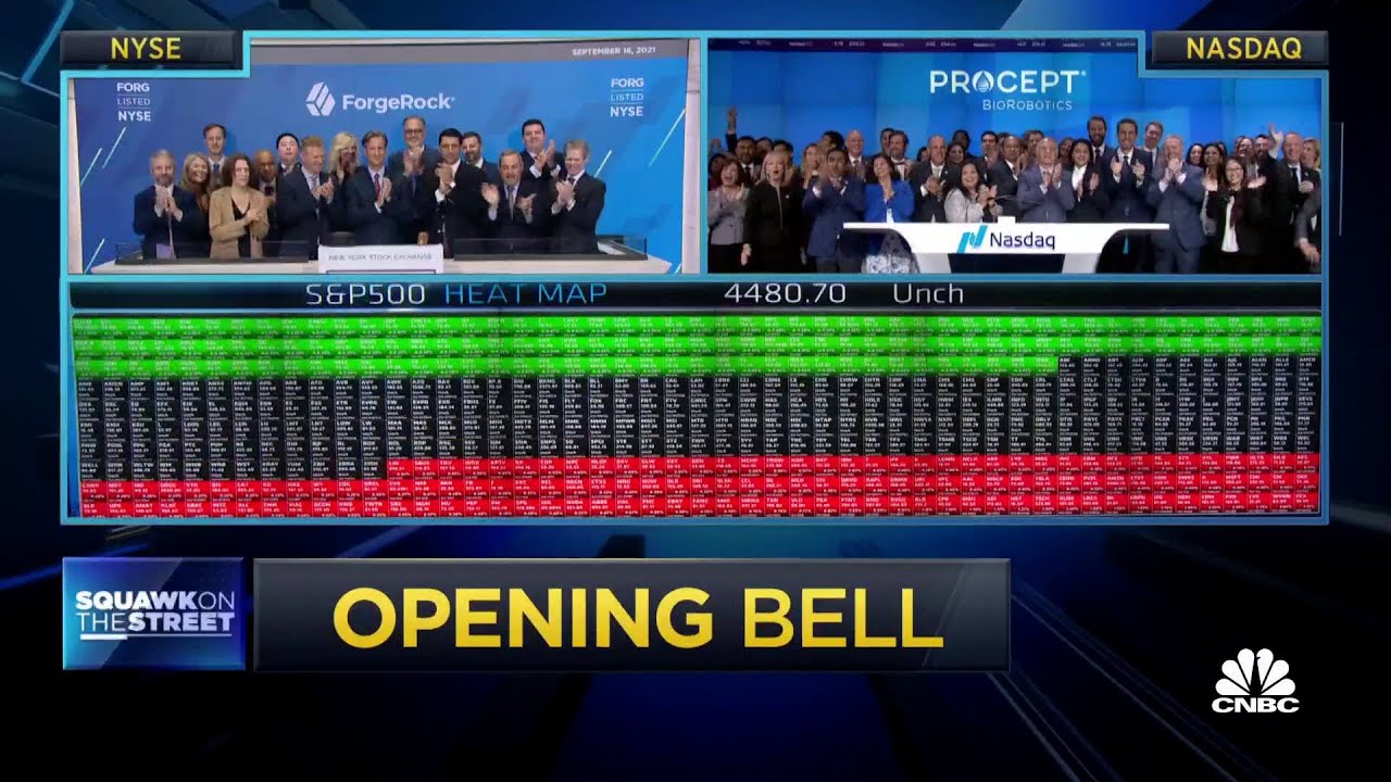 Opening Bell September 16 2021 Youtube