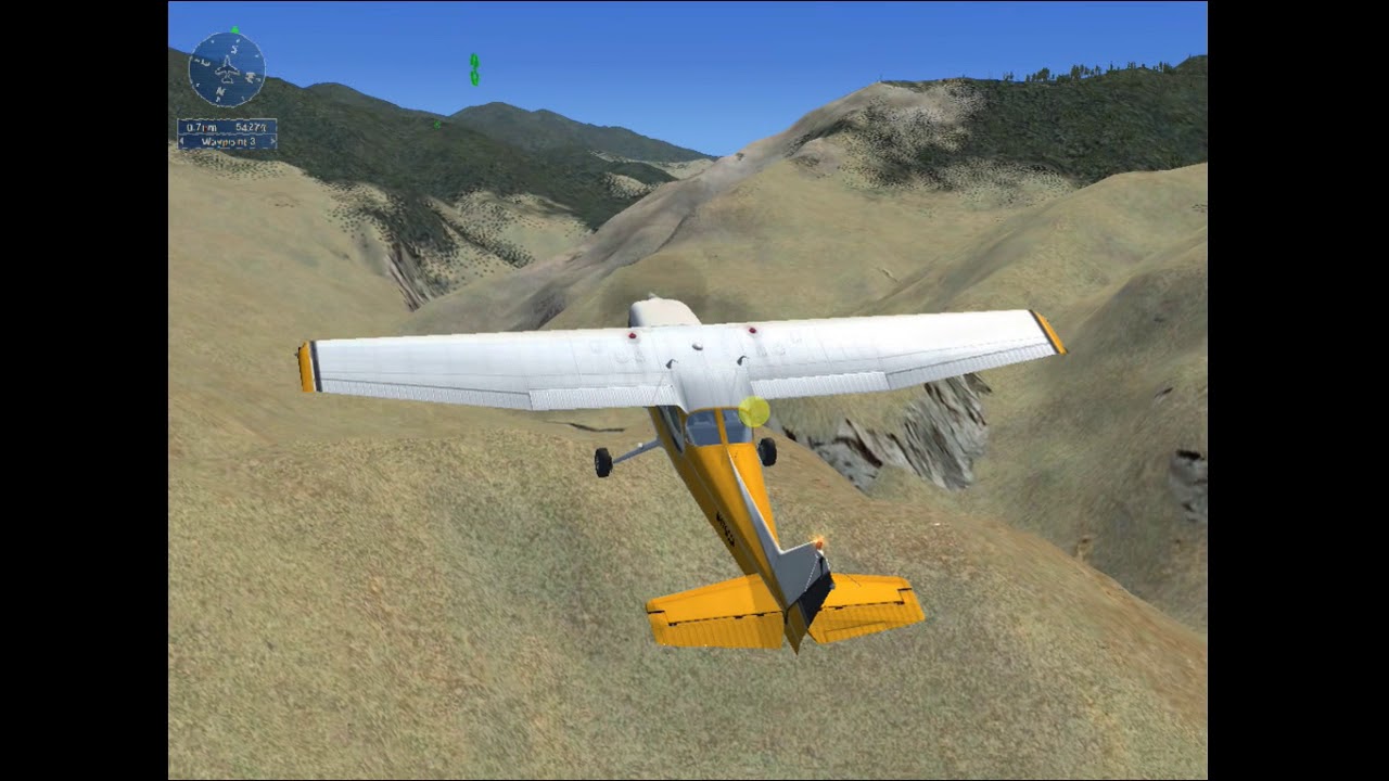 Landing At Lower Loon Creek Airport Cessna Skyhawk Sp Model 172 Youtube