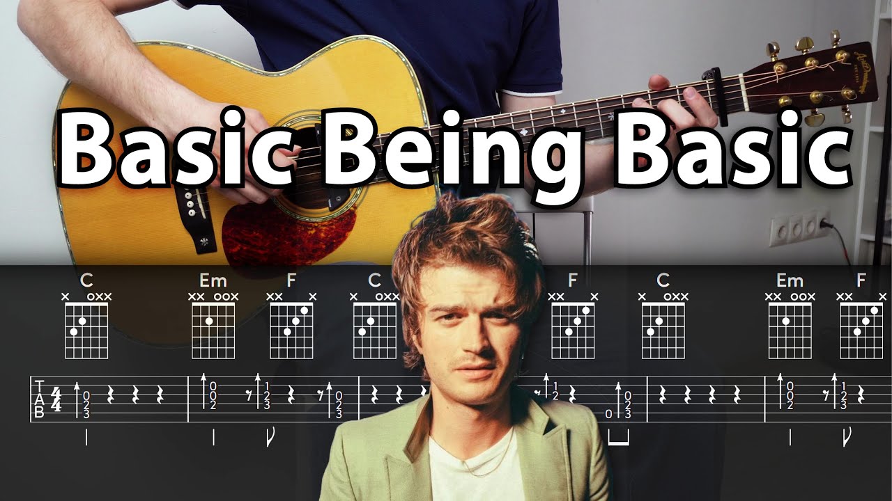 Basic Being Basic Djo Guitar Chords Tutorial Youtube