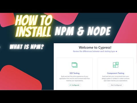 What Is Npm And How To Install Youtube