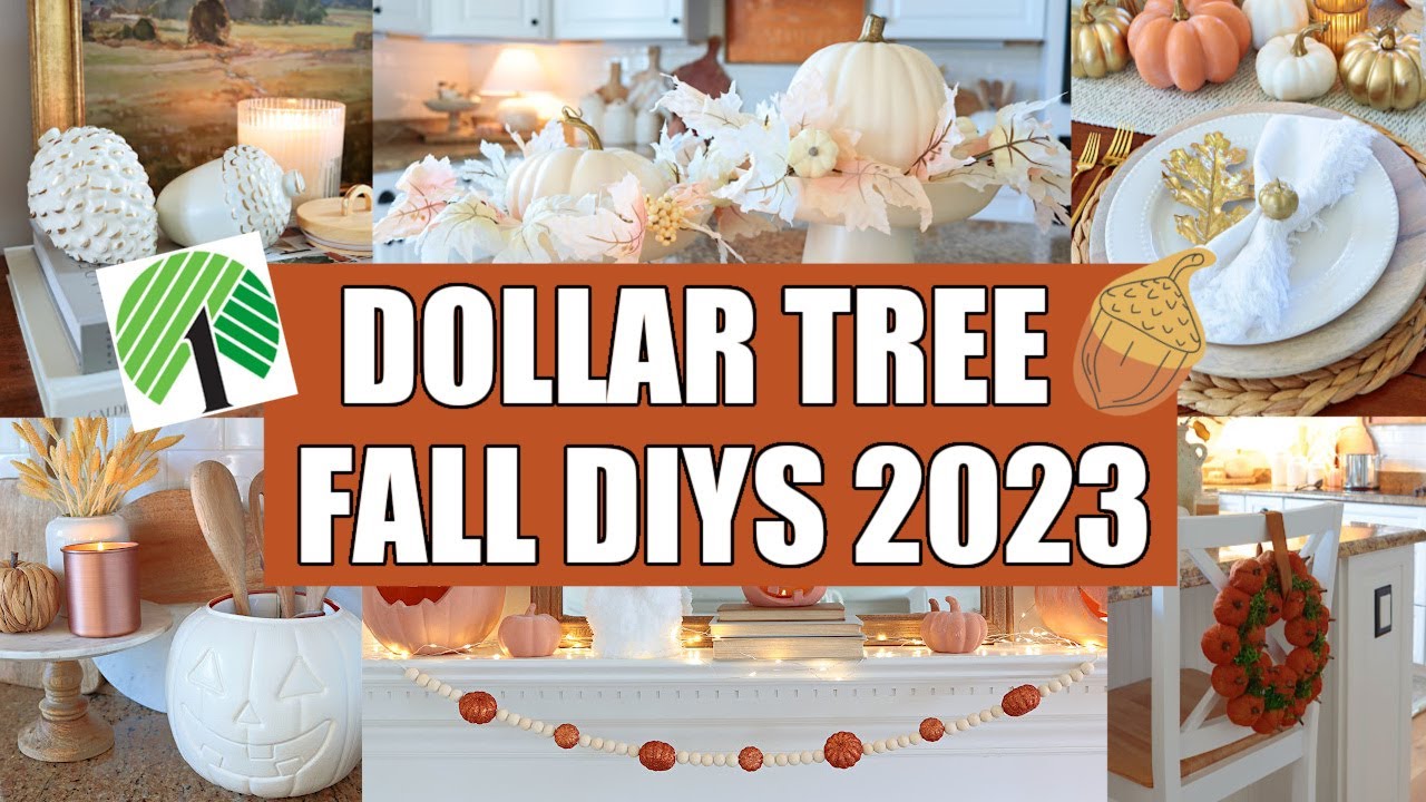 Dollar Tree Fall Diys 2023 рџќ High End Fall Decor On A Budget рџќѓ Youtube