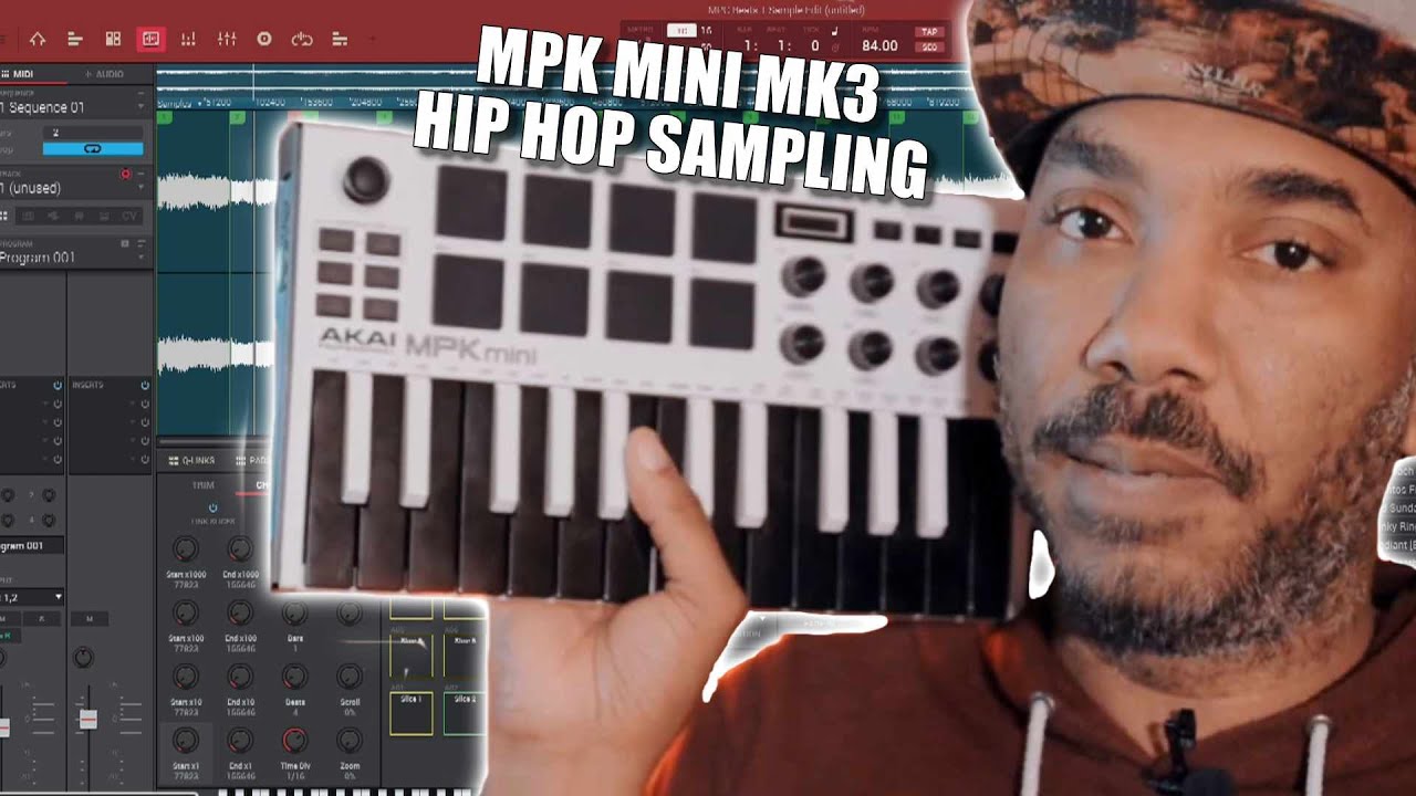 Akai Mpk Mini Mk3 Boom Bap Sampling Mpc Beats Youtube
