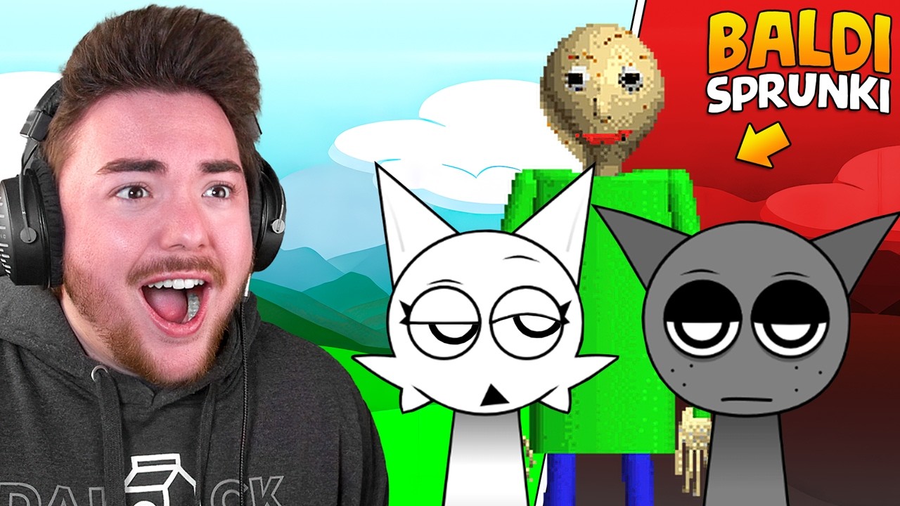 Sprunki But Baldi Joins Youtube