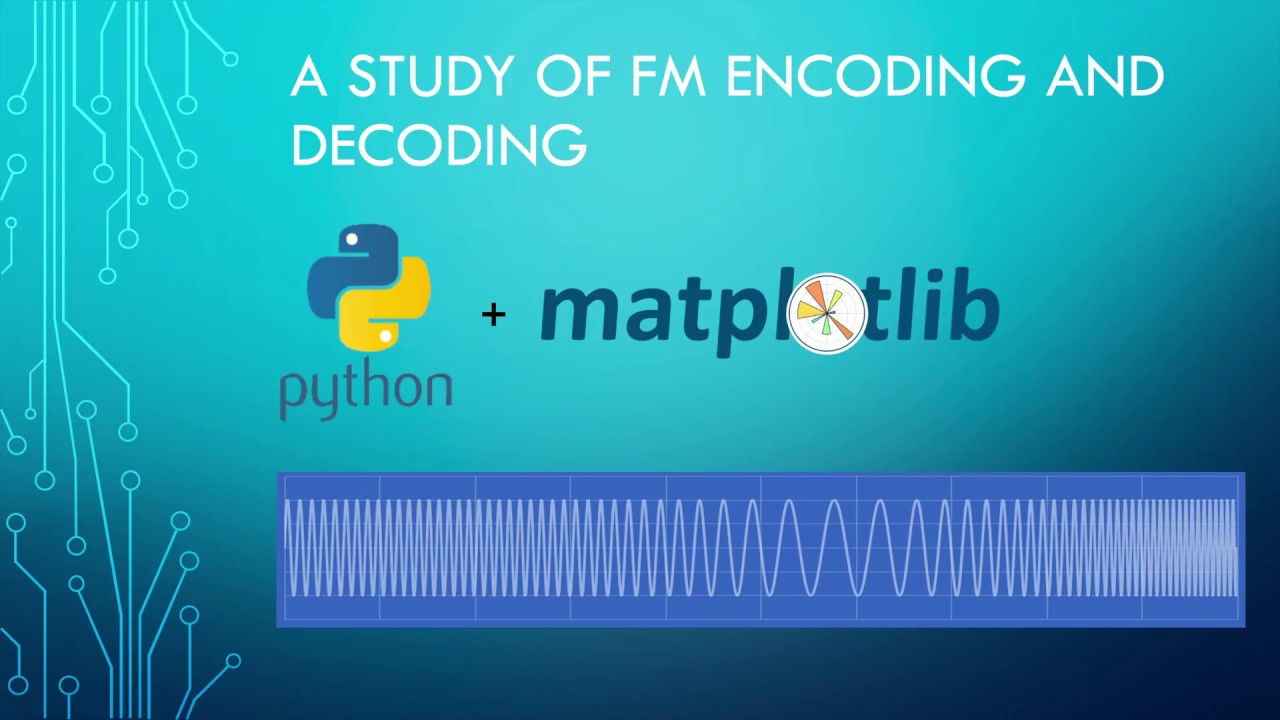 Fm Modulation With Python Part 1 Youtube