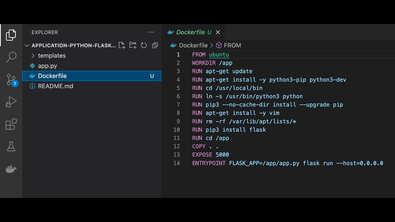 Dockerfile Containerize Your Flask Application Lecture 3 Hindi