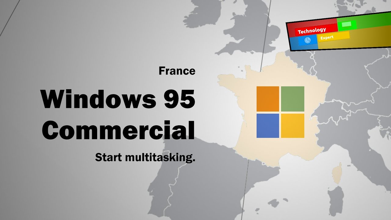 Windows 95 Commercial Start Multitasking France Youtube