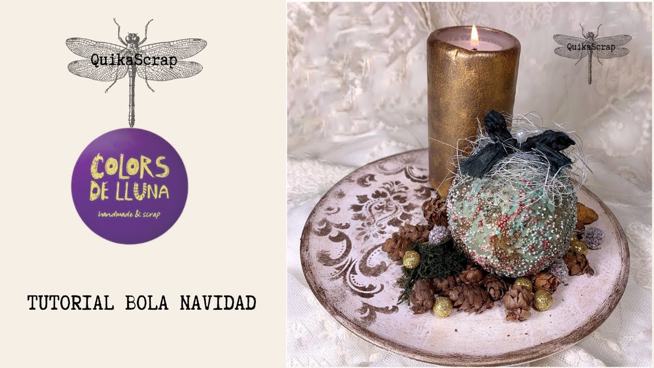 Tutorial Bola Navidad Youtube