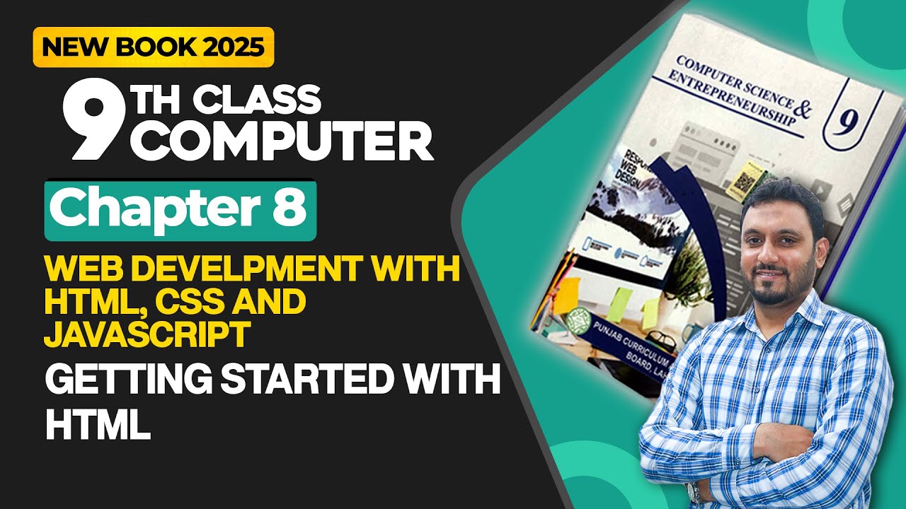 9th Class Computer Chapter 8 Getting Started With Html New Book