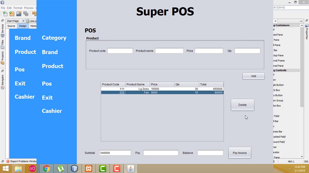 Stock Management System In Java Puremaz