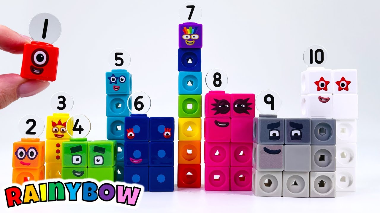 Download Diy Numberblocks 1 To 10 With Mathlinks Cube Numberblocks
