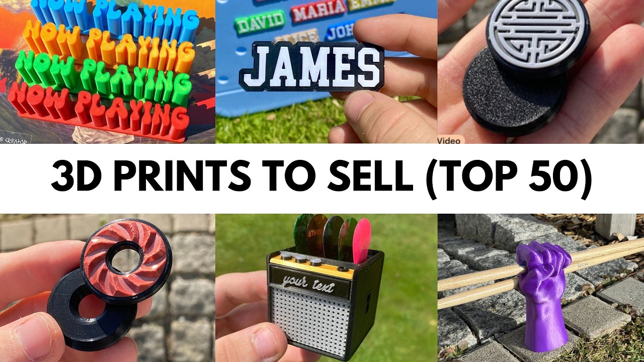 Top 50 Best Selling 3d Prints On Etsy Most Profitable Of All Time