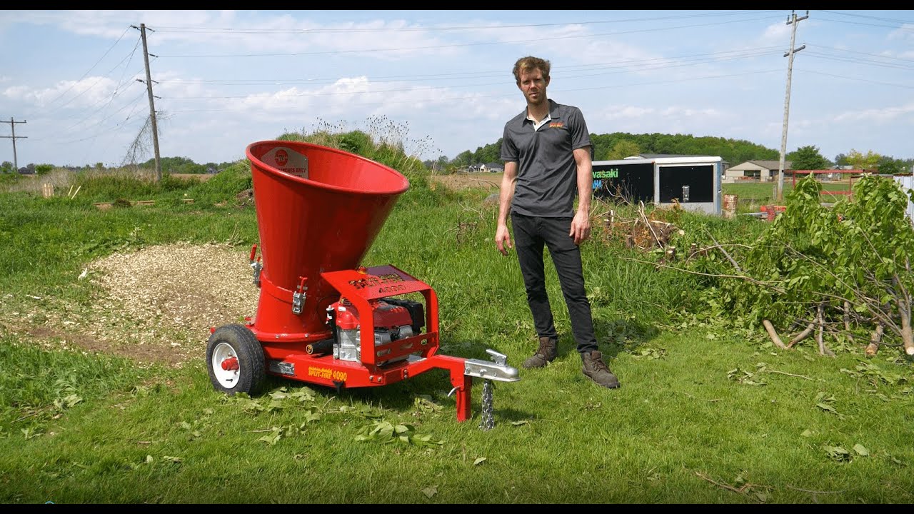 4090 Wood Chipper How To Operate Youtube