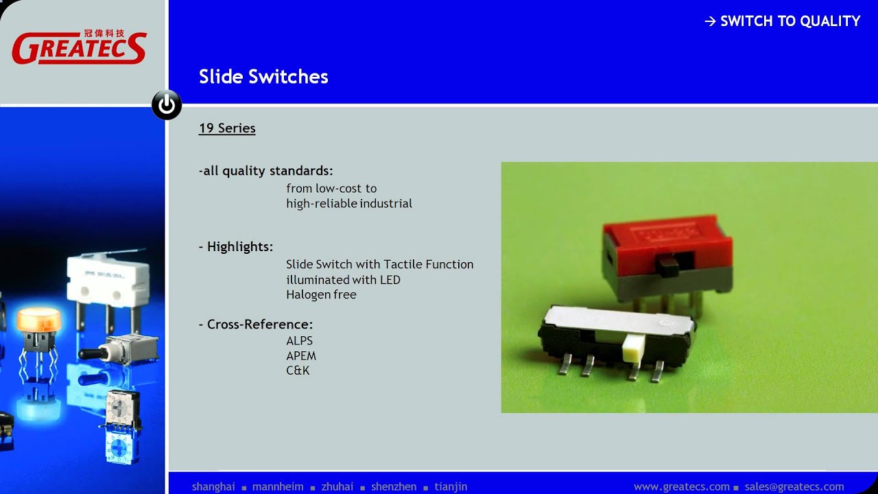 Greatecs Presentation Switch Potentiometer Encoder Youtube