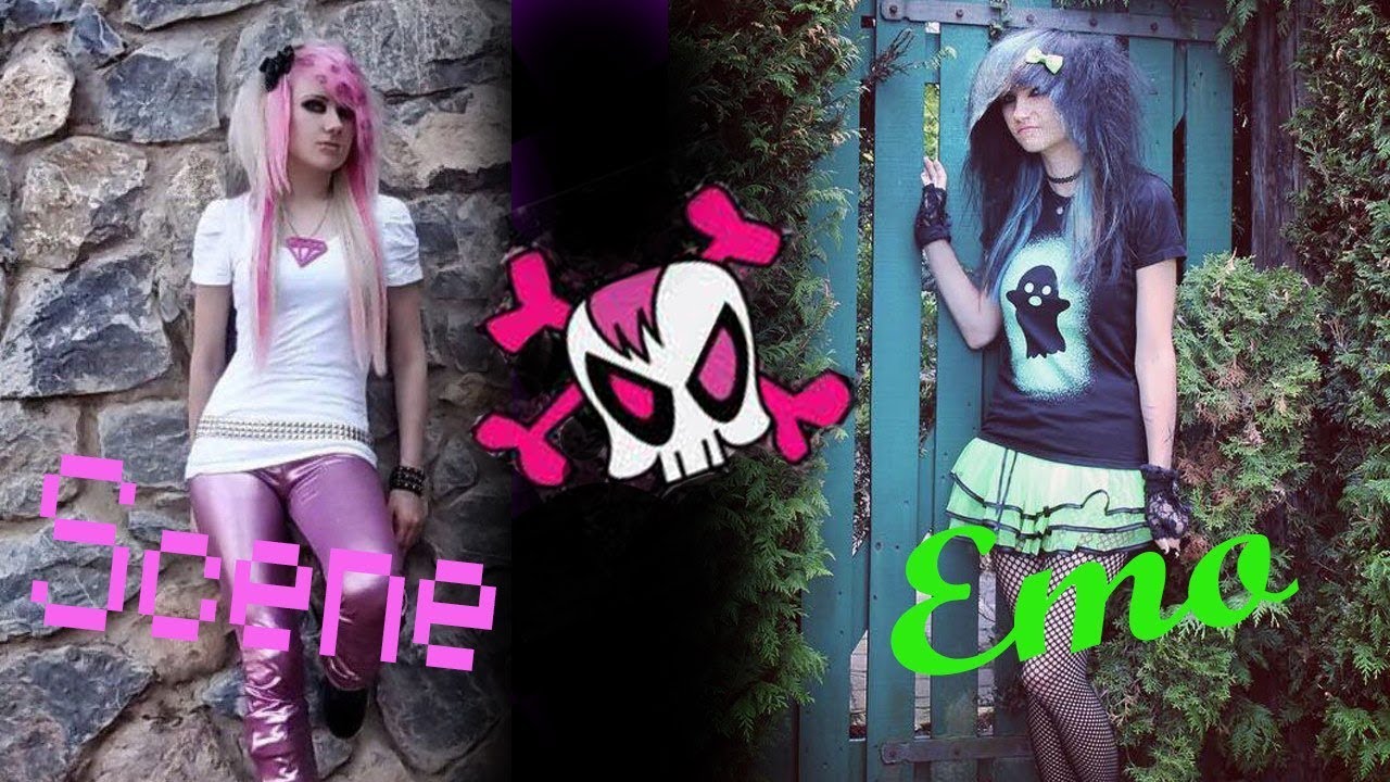 The Difference Between Emo And Scene Youtube