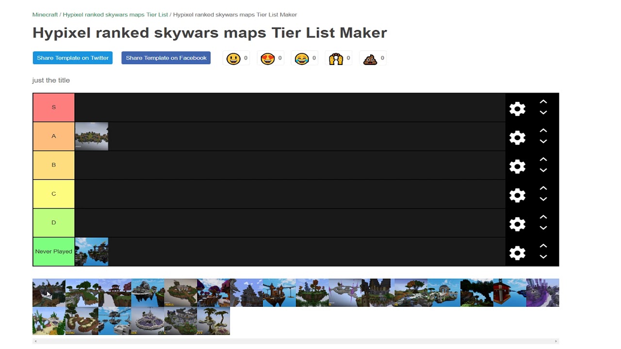 Hypixel Ranked Skywars Kits Maps Tier List Youtube