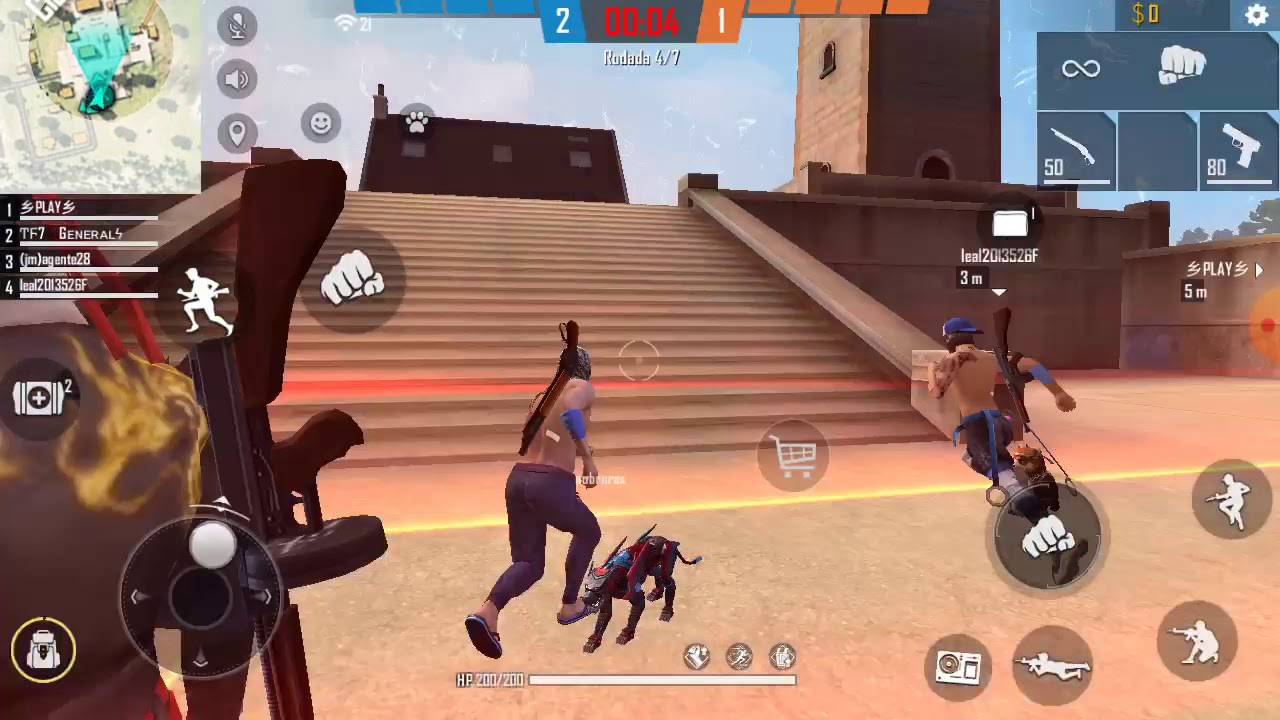 Primeiro Vídeo De Free Fire Do Canal Youtube