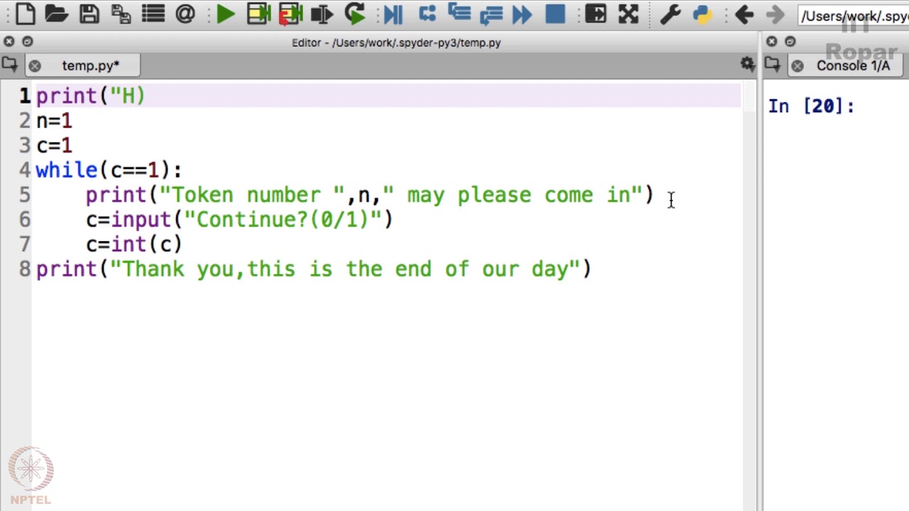 Introducction To While Loop Youtube