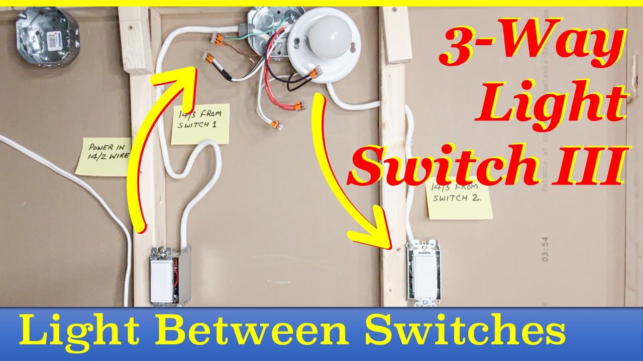 Wiring A 3 Way Switch With 2 Lights Electrical Adding A Two Way