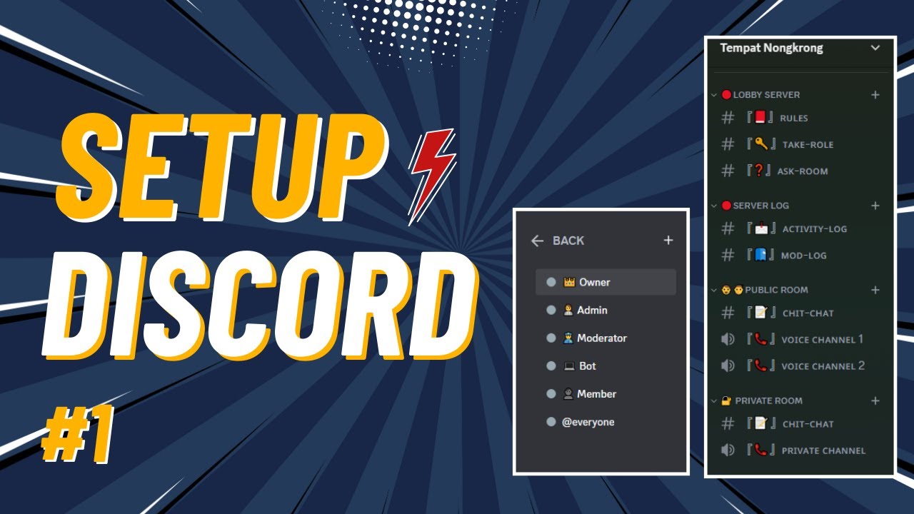 Tutorial Setup Server Discord 1 Youtube