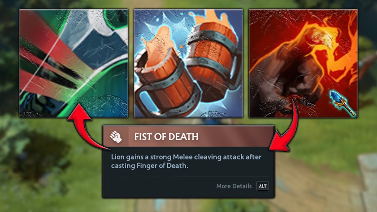 Fist Of Death Finger Of Death Mortal Strike Ability Draft Youtube