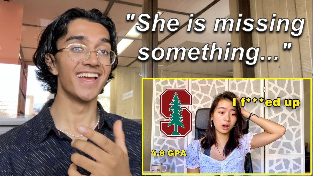 Stanford Student Reacts To Why Stanford Rejected Me The Perfect