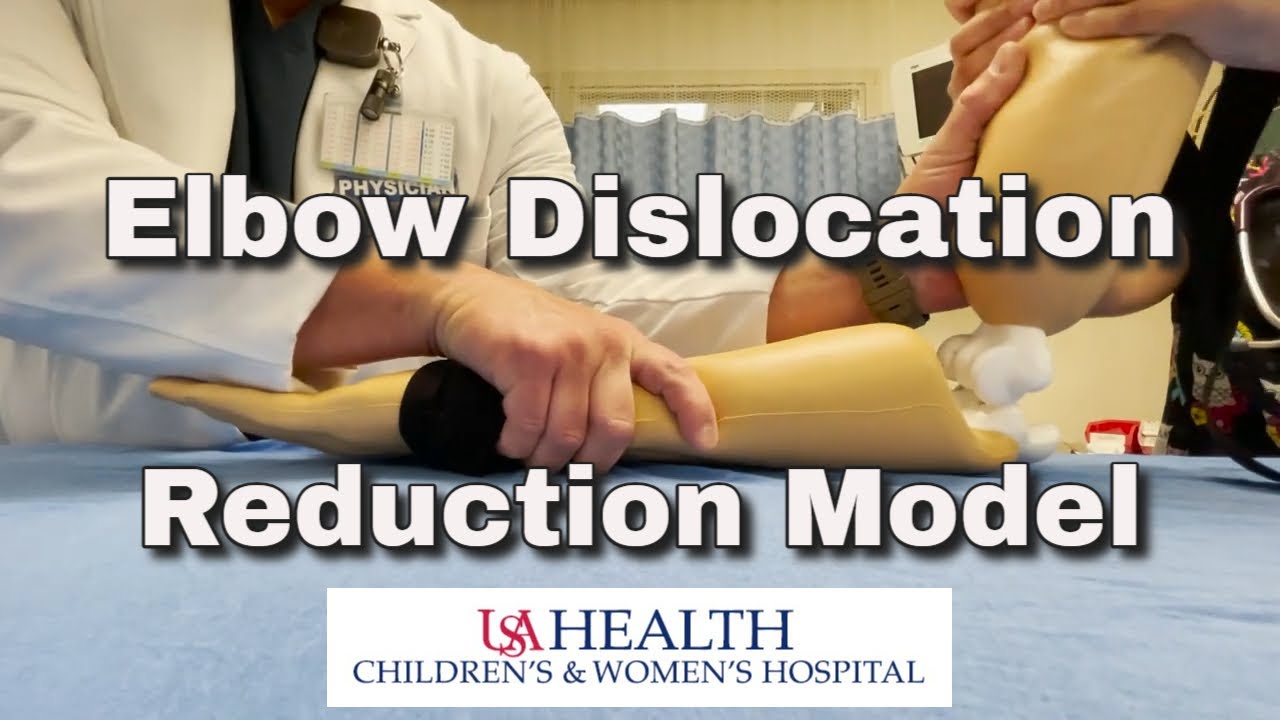 An Elbow Dislocation Reduction Model Youtube