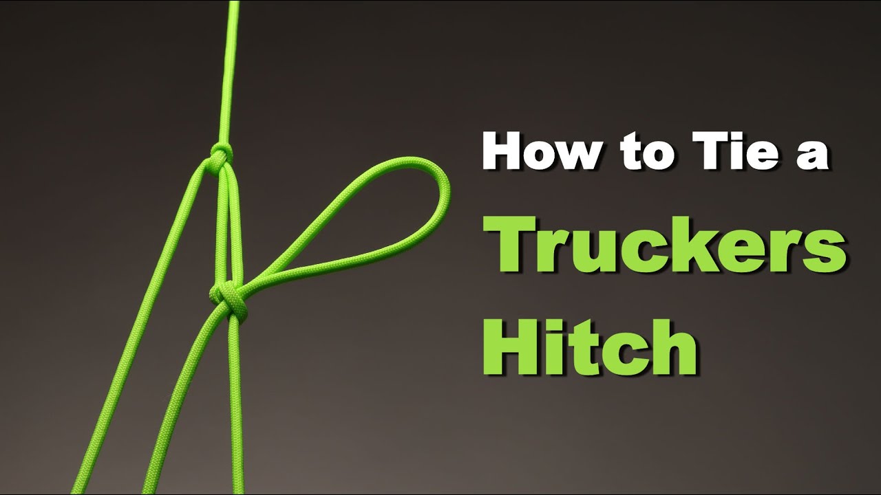 Trucker S Hitch At Laura Stanley Blog