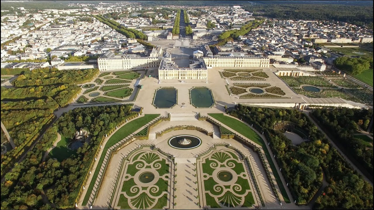 Versailles Vu Du Ciel Youtube