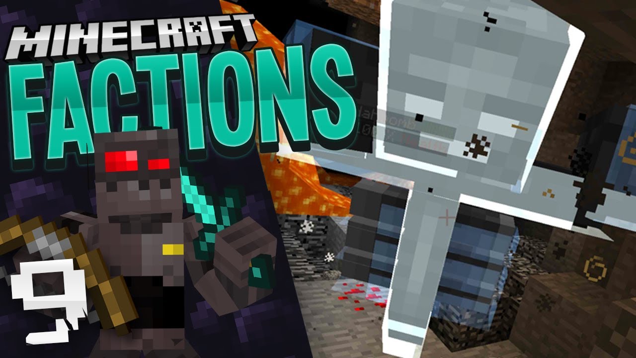 Minecraft Factions Episode 9 Wither Raid Youtube