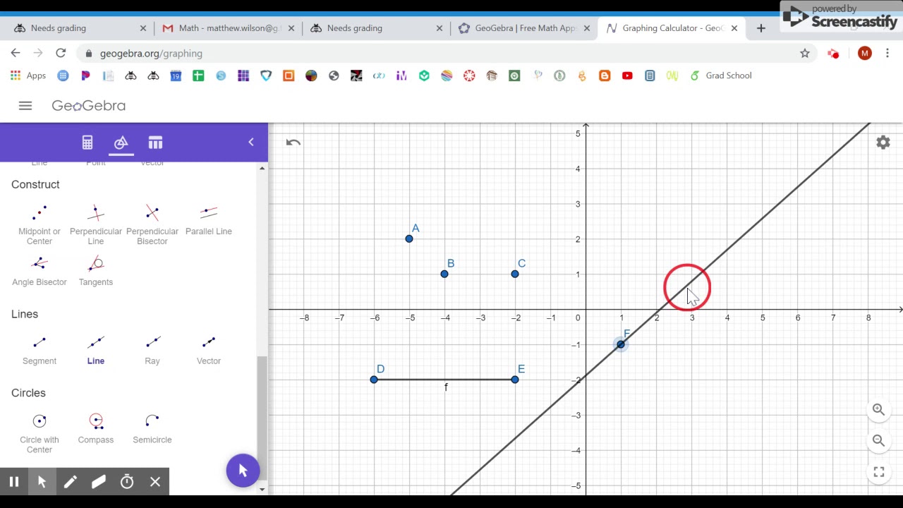 Geometry Constructions Geogebra Youtube
