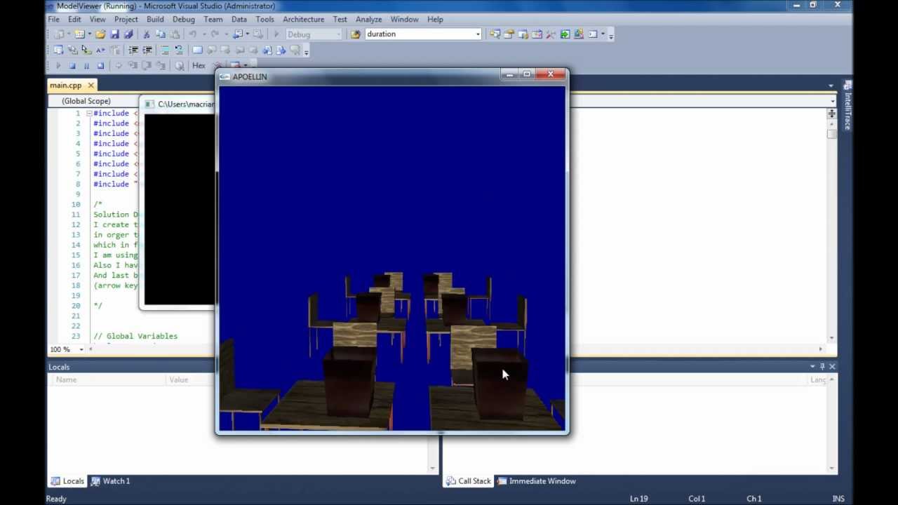 Room Rendering Opengl Youtube