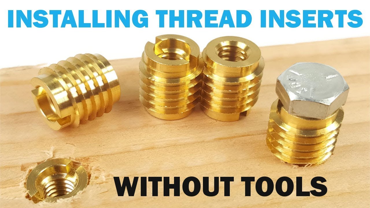 How To Add Threaded Inserts At Vickie Litchfield Blog