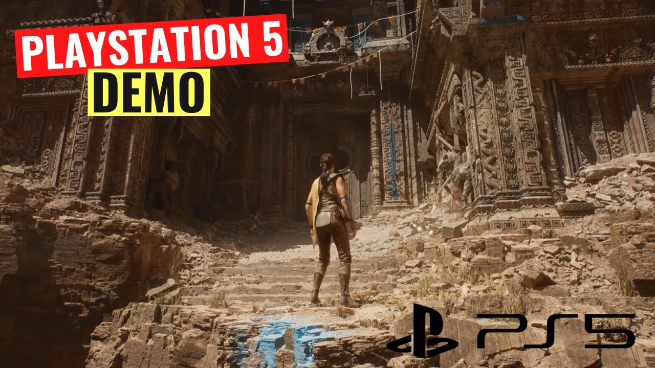 Playstation 5 First Gameplay Demo Unreal Engine 5 Youtube