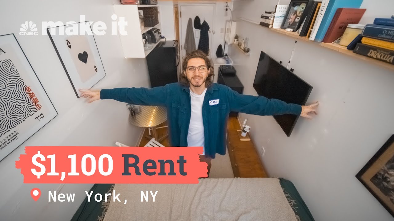 Living In A Tiny Nyc Apartment For 1100 Month Unlocked Cnbc Make