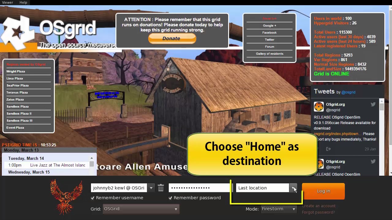 How To Hypergrid Among Virtual Worlds 2017 Youtube