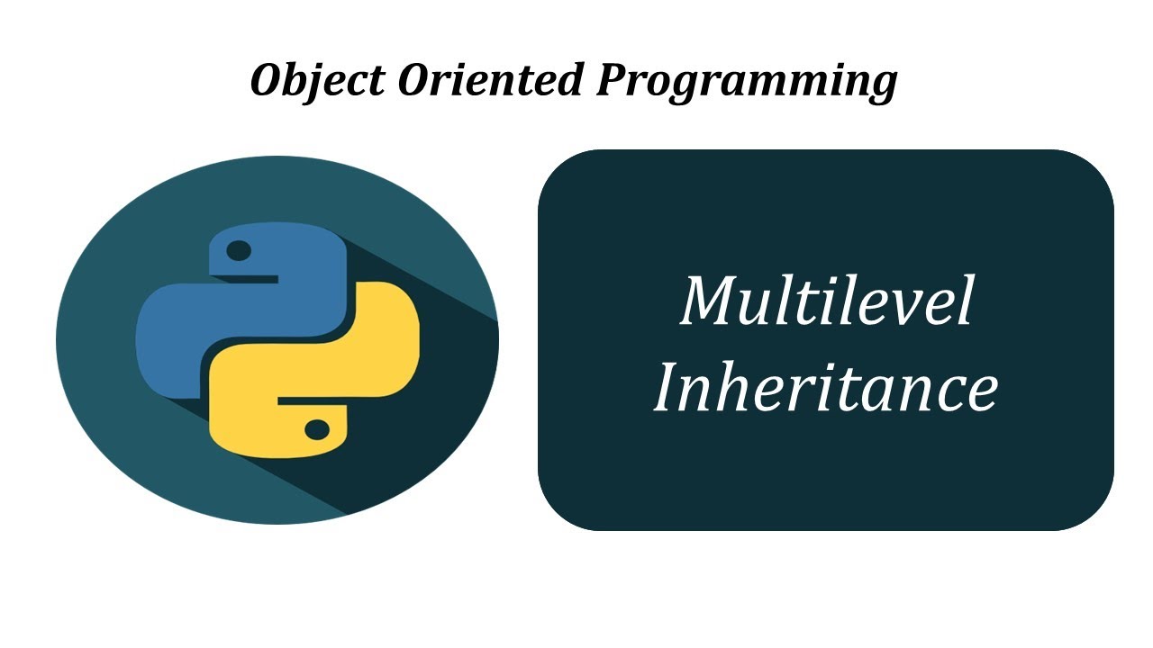 Multilevel Inheritance In Python Youtube