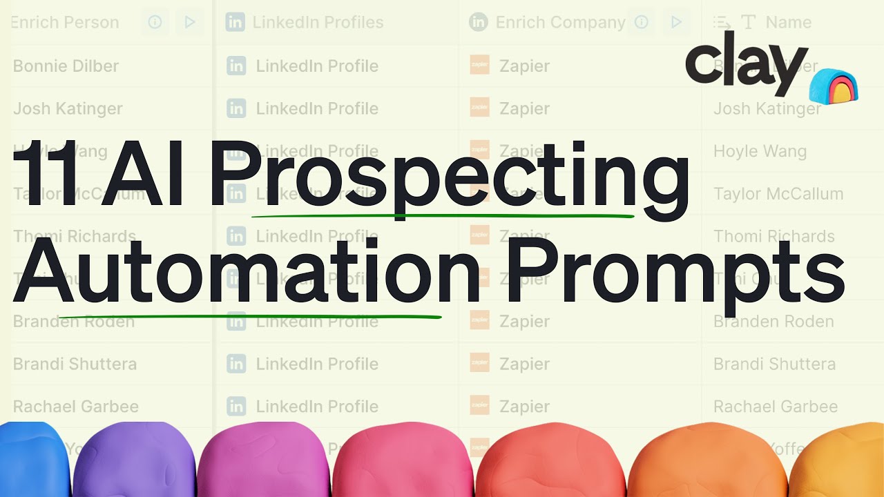 11 Ai Prompts To Automate Your Prospecting Research Openai X Clay