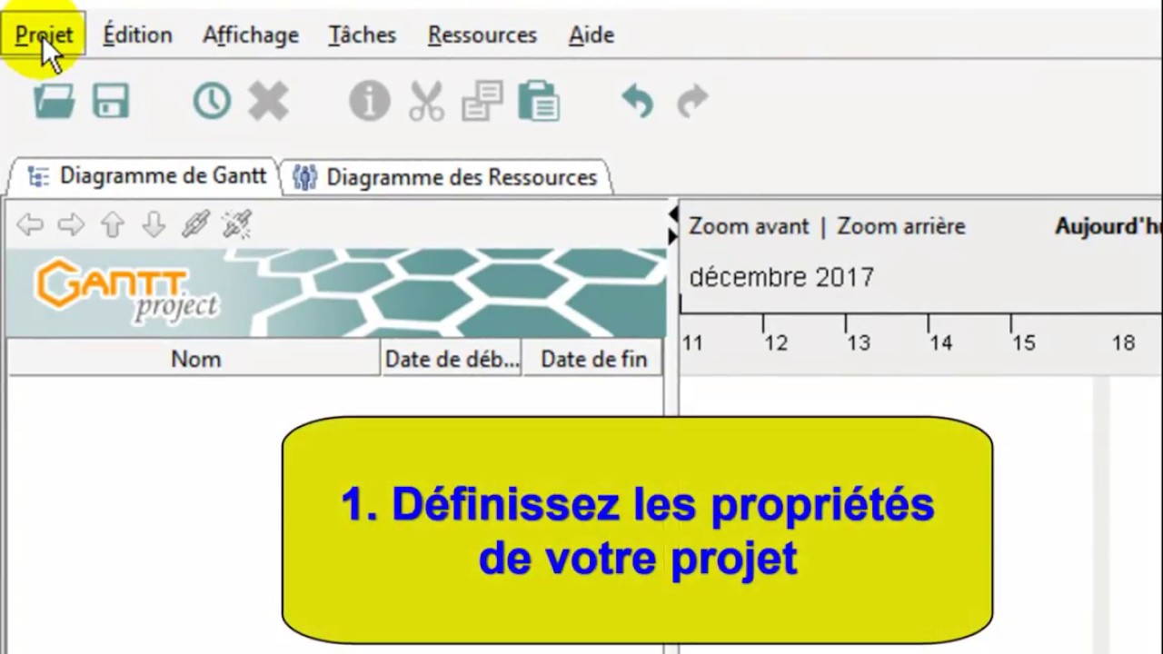 Comment Utiliser Facilement Ganttproject Youtube