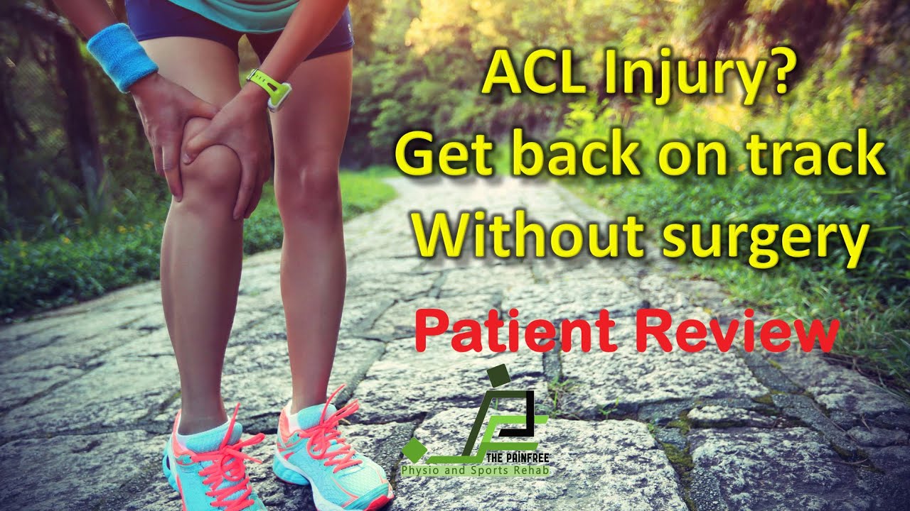 Acl Injury Rehab Without Surgery Youtube