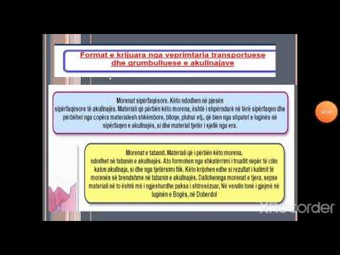 Gjeografi 10 Veprimtaria E Akullnajave Youtube