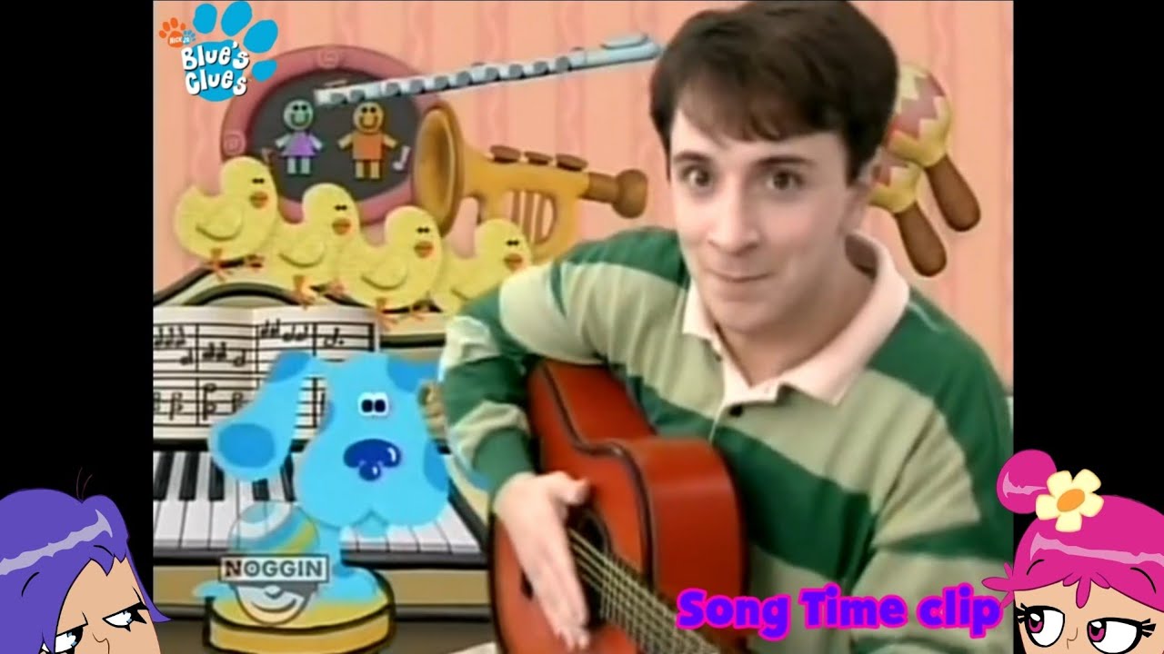 Blue S Clues Song Time La La La 1996 Clip Blue S Favorite Song