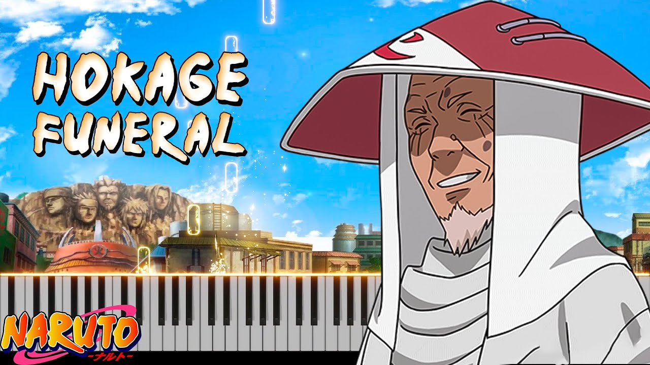 Naruto Ost Hokage Funeral On Piano Free Midi Youtube