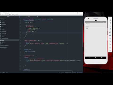 React Native Show Message For Empty Flatlist Skptricks