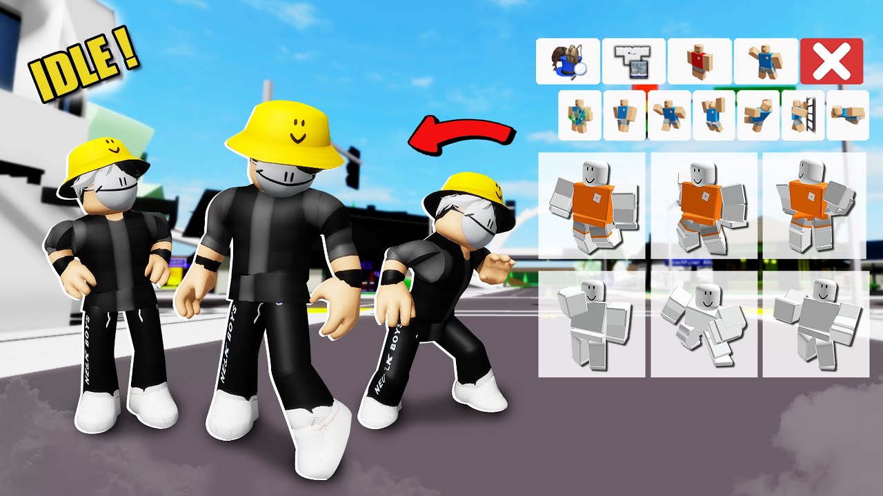 New All Secret Idle Animation Di Brookhaven Id Codes Roblox Youtube