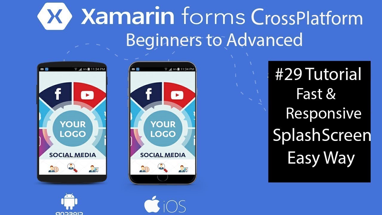 Xamarin Forms Splash Screen Youtube
