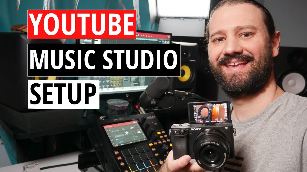 My Home Youtube Studio Setup For Music Production Tutorials Youtube