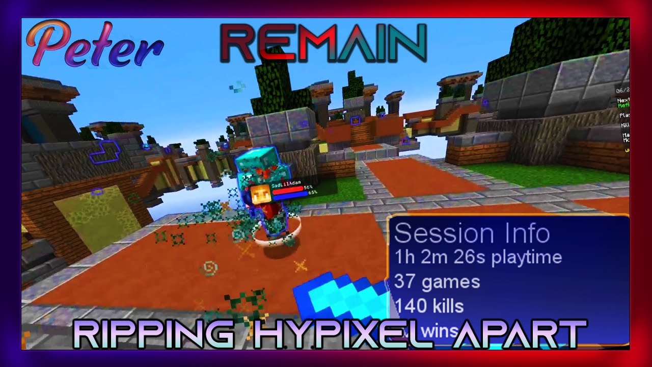 Peter Client The New God Of Hypixel Youtube