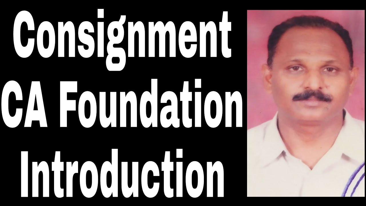 Consignment Introduction Youtube